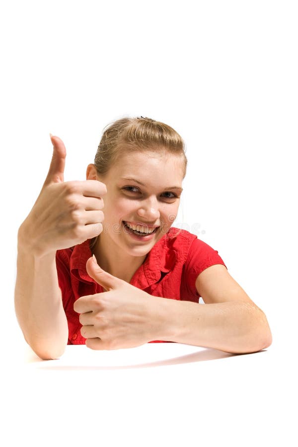 Aufhalten! stockbild. Bild von weiblichkeit, glück, person - 17187737