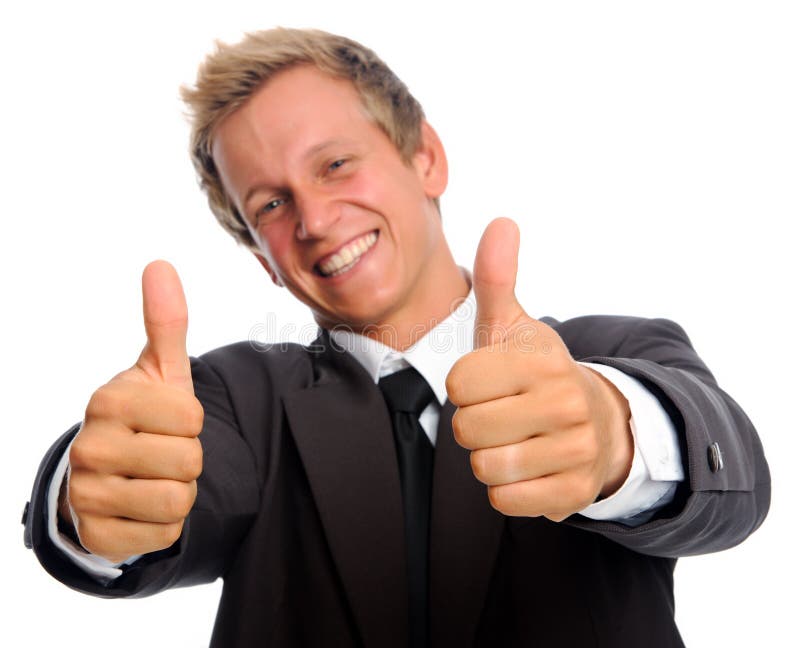 Daumen oben stockfoto. Bild von fokus, person, freundlich - 20164098