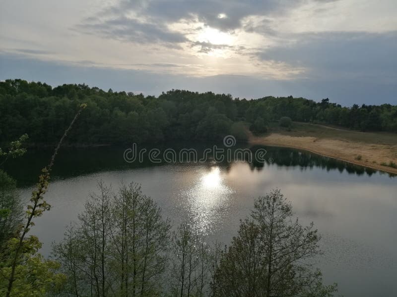 Lake of light stock photo. Image of light, skyline, lake - 147054264