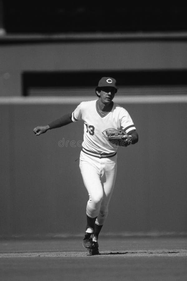 Dave Concepcion Cincinnati Reds Editorial Photography - Image of ...