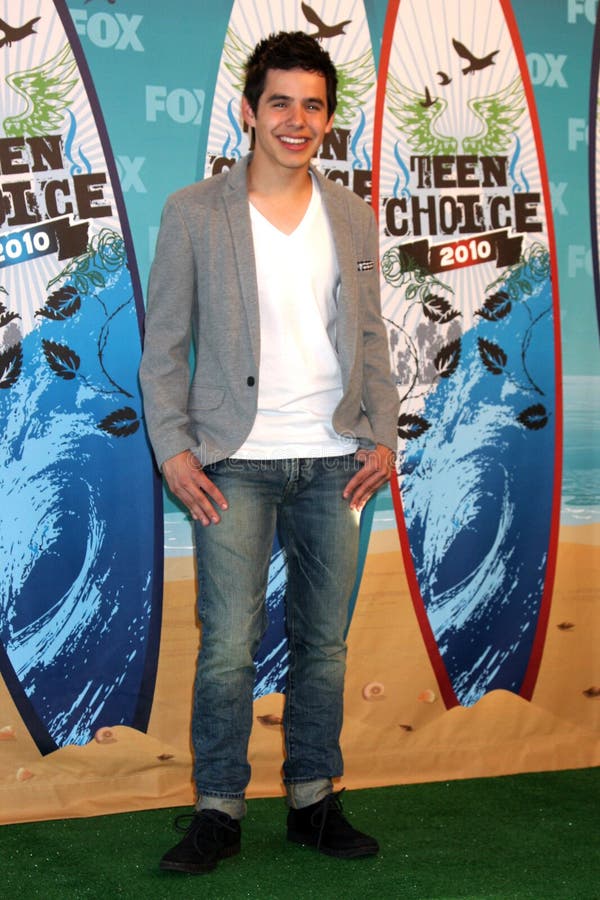 David Archuleta editorial stock photo. Image of pacific - 23833563