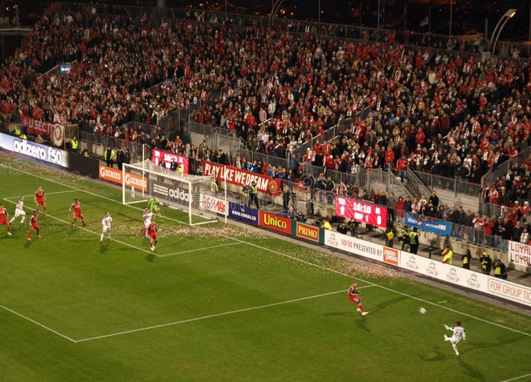 David Beckham and LA Galaxy at Toronto Editorial Image - Image of ...