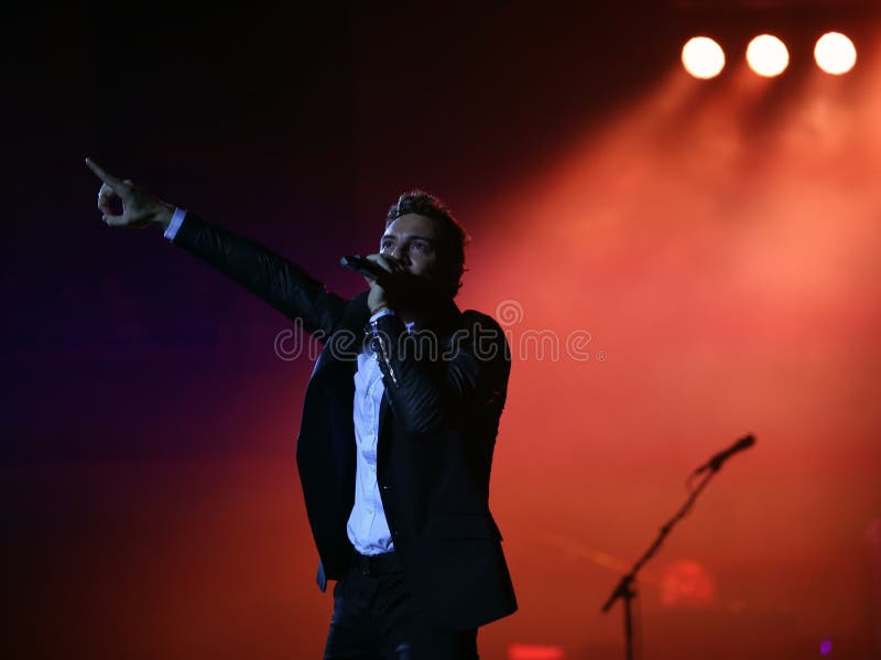 David Bisbal editorial stock image. Image of palace, wednesday - 51599684