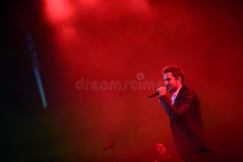 David Bisbal editorial stock photo. Image of show, music - 51600078