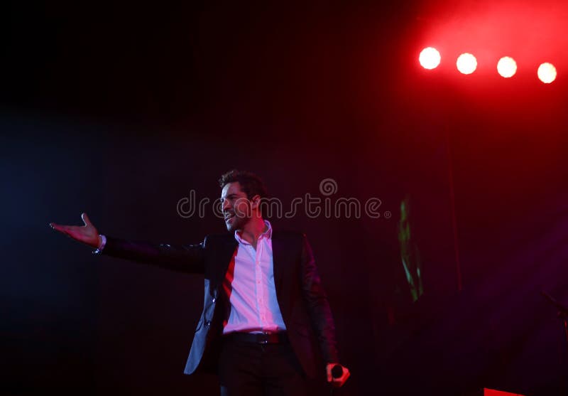 David Bisbal editorial photo. Image of perform, wednesday - 51600681
