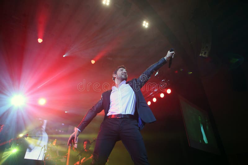 David Bisbal editorial image. Image of performs, spanish - 51600695