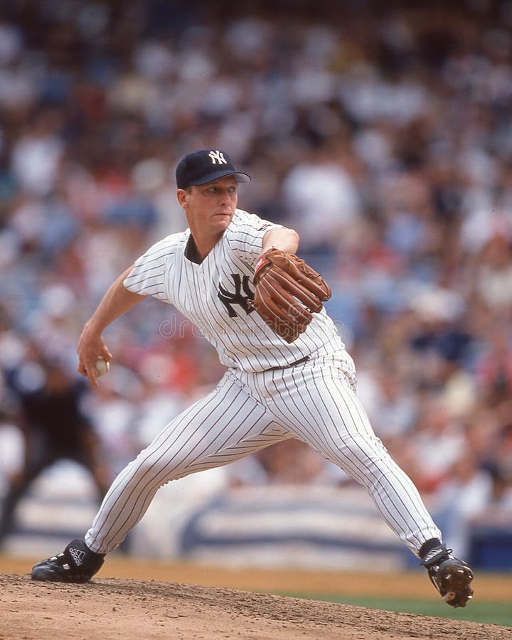 David Cone, New York Yankees Photo stock éditorial - Image du glissière ...