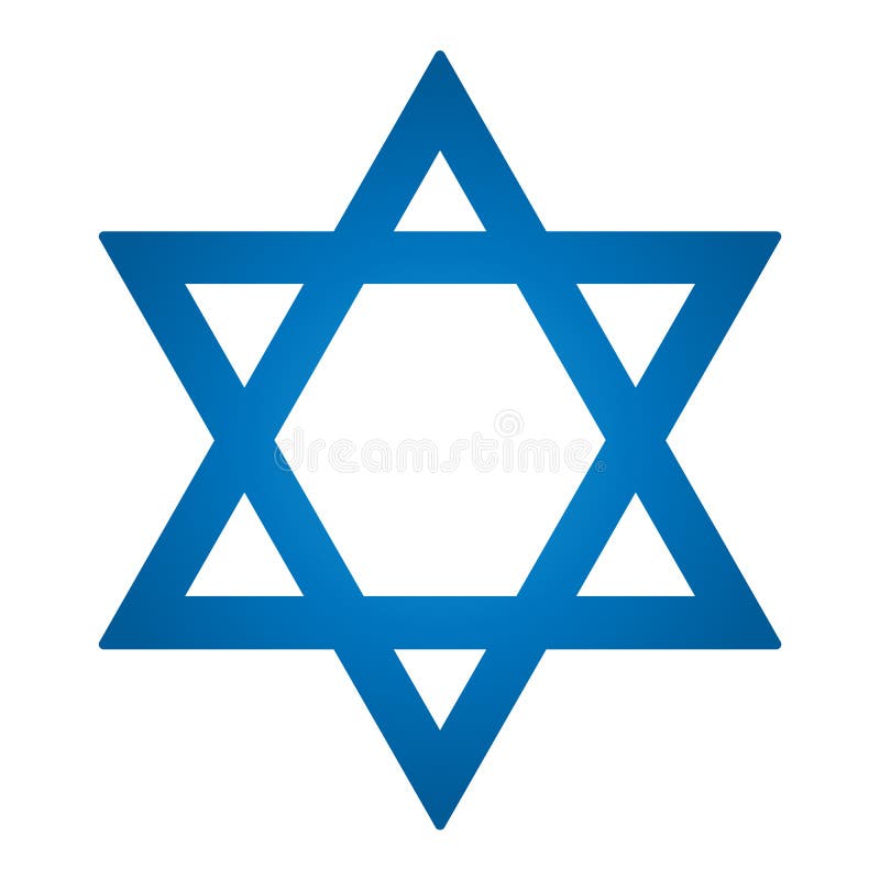 David Cross Star Sign stock vector. Illustration of white - 134319953