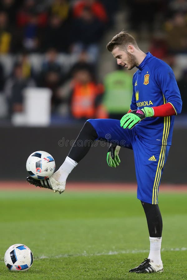 David De Gea-zitting Op De Reservebank Redactionele Stock Afbeelding ...