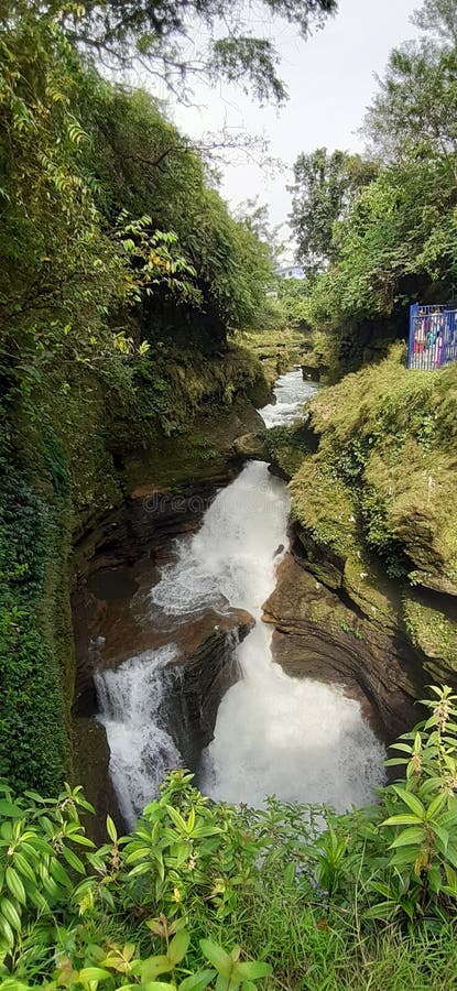 David Falls Pokhara Beautiful Landscape To Visit Stock Photo - Image of ...