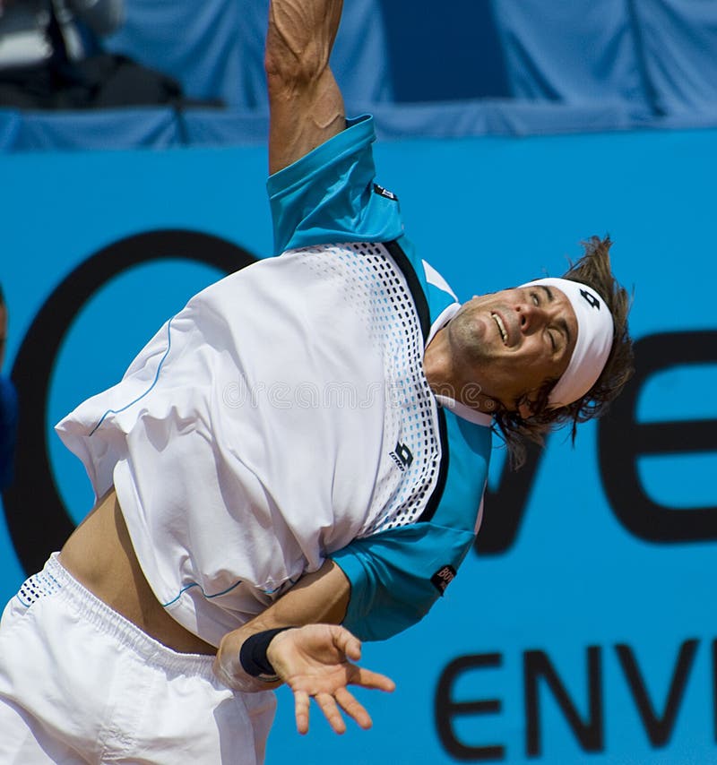 David Ferrer editorial stock image. Image of player, david - 22931084