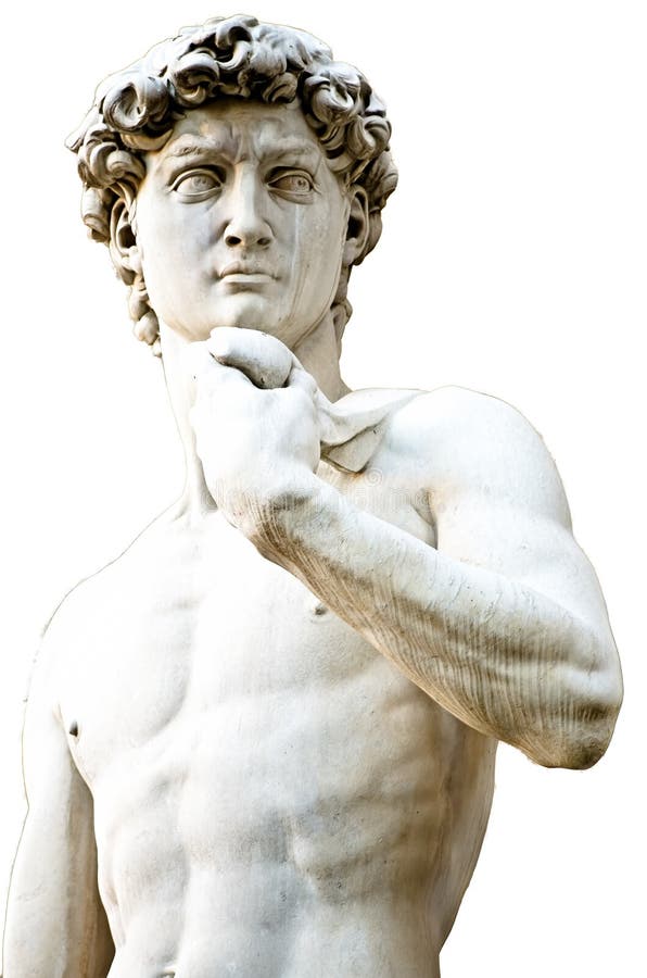 Retrato De David De Miguel Ángel, Estatua Famosa En Italia Imagen de ...
