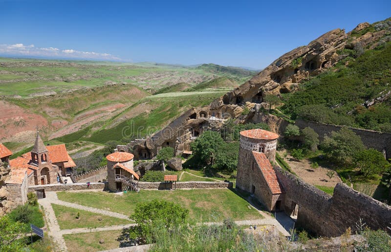 David Gareja Monastery Complex. Kakheti. Georgia. Stock Image - Image ...