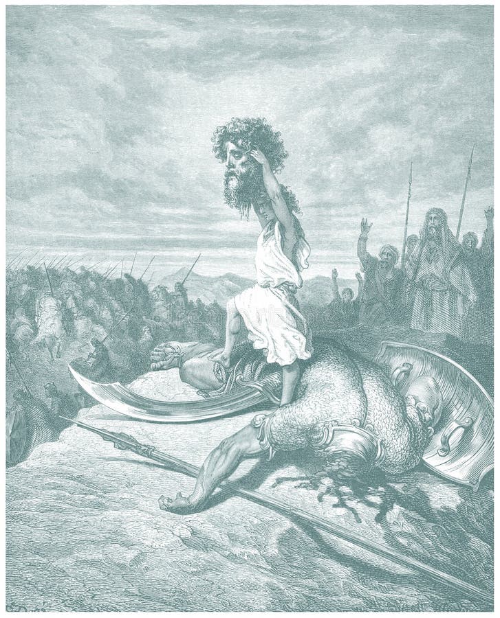 David Goliath Stock Illustrations – 470 David Goliath Stock ...