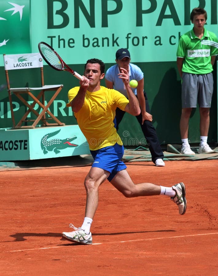 David Guez (FRA) at Roland Garros 2011 Editorial Stock Photo - Image of ...