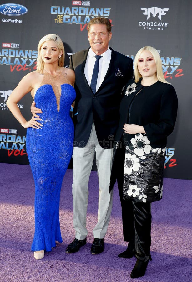 David Hasselhoff, Hayley Hasselhoff Y Taylor Ann Hasselhoff Imagen ...