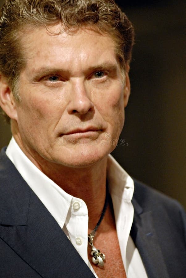 David Hasselhoff Que Aparece. Foto de archivo editorial - Imagen de ...
