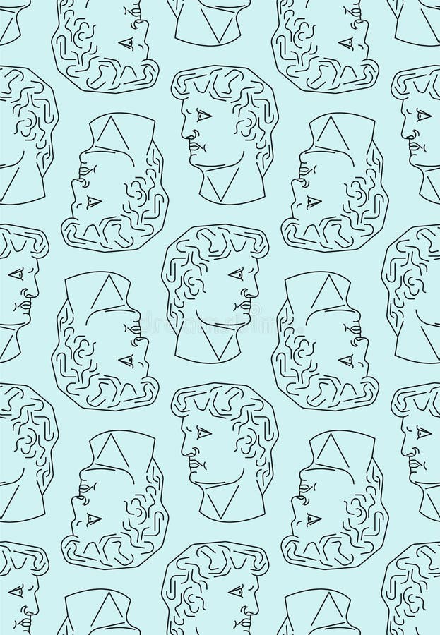 David Statue Michelangelo Vector Drawing Stock Illustrations – 206 ...