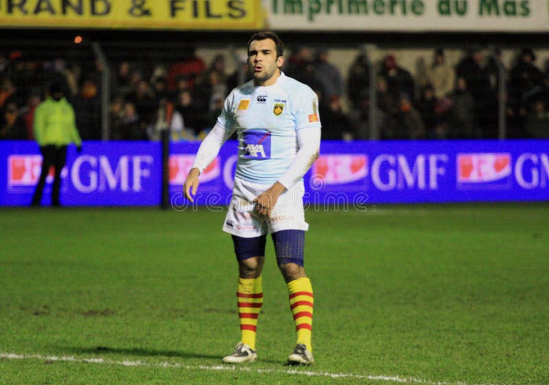 David Marty of USA Perpignan Editorial Photo - Image of perpignan, ball ...