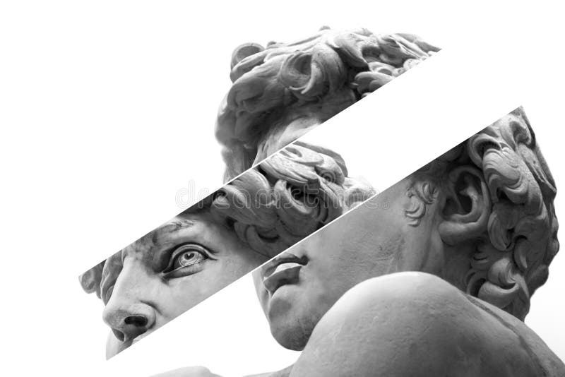 David by Michelangelo , Renaissance Sculpture Created in Marble Stock ...