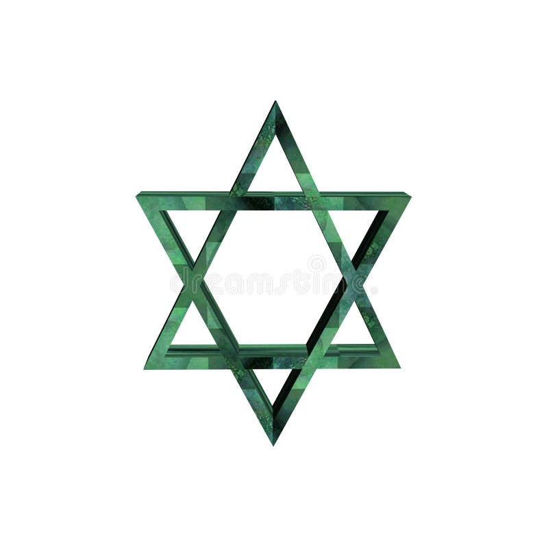 Bloody Star of King David Isolated Stock Vector - Illustration of ...