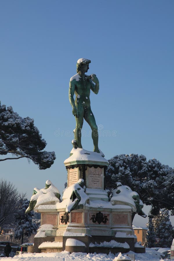 Davidstatyn fotografering för bildbyråer. Bild av staty - 17555567