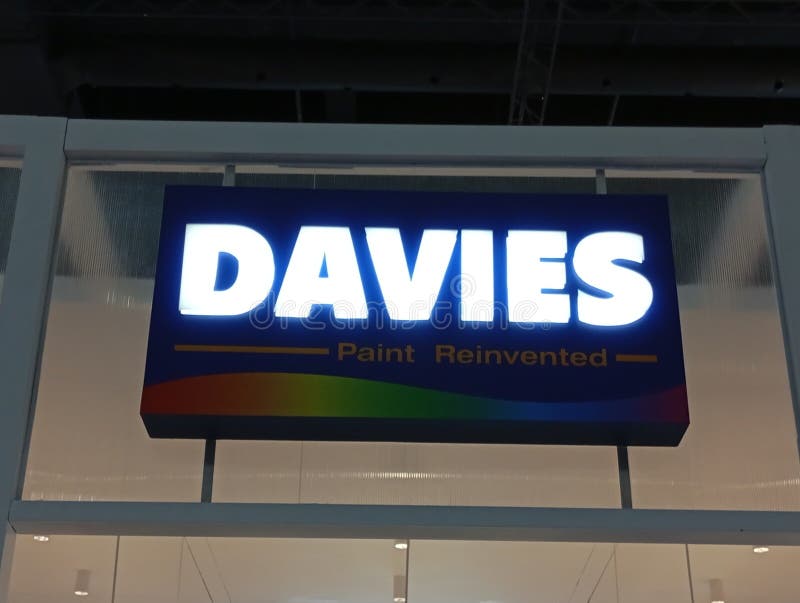 Davies Booth Sign at Philconstruct Expo in Pasay, Philippines Editorial ...