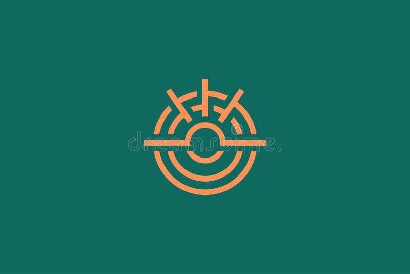 Radiant and Warmth-fulfilling Logo Illustrating Natural Light Stock ...