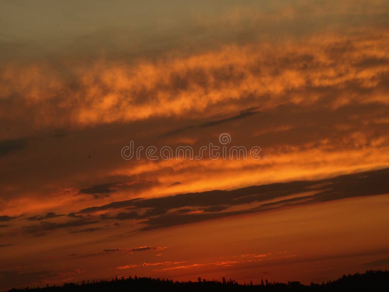 Dawn clouds stock photo. Image of abstract, light, night - 83572752