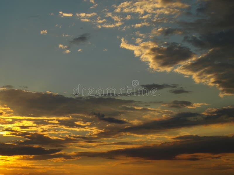 Dawn clouds stock image. Image of abstract, beautiful - 83575637