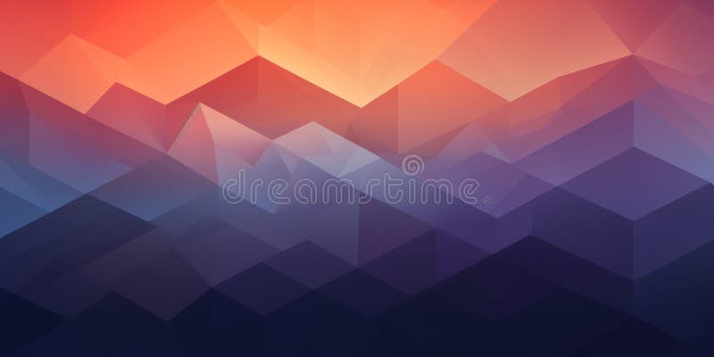 Dawn Creative Abstract Geometric Texture. Stock Illustration ...