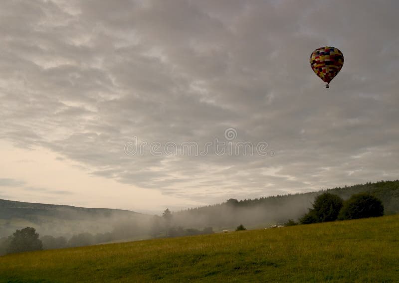 Dawn Flight stock image. Image of peak, mist, england, district - 13723