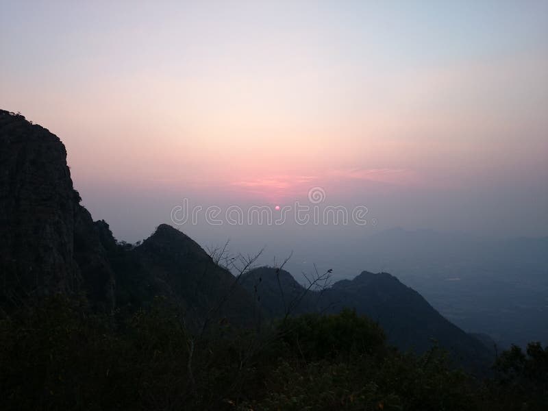 Dawn hours stock image. Image of dawn, hill, towers, hours - 84563805