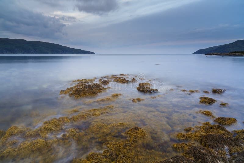 Isle of Mull sunrise stock photo. Image of cloud, coast - 43970832
