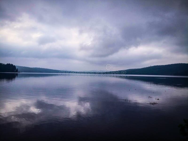 Dawn at the Lake stock image. Image of water, lake, dawn - 154419925