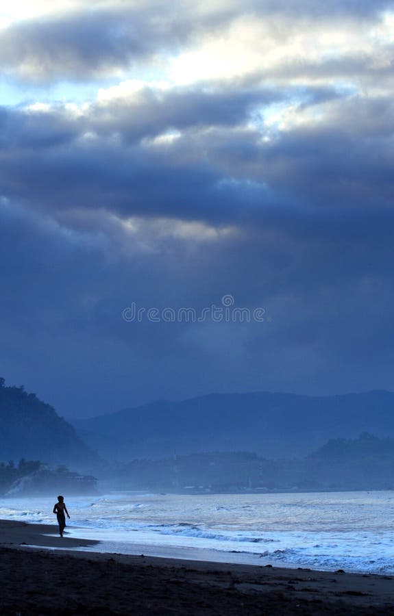 Dawn Runner stock image. Image of lost, relief, empty - 2315849