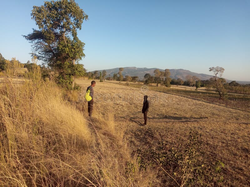 Dawn in rural kembata editorial stock photo. Image of dawn - 261826608