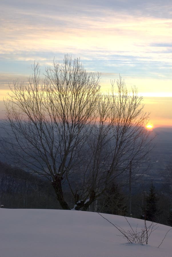 Dawn stock image. Image of scenery, sunset, sunrise, views - 53805303