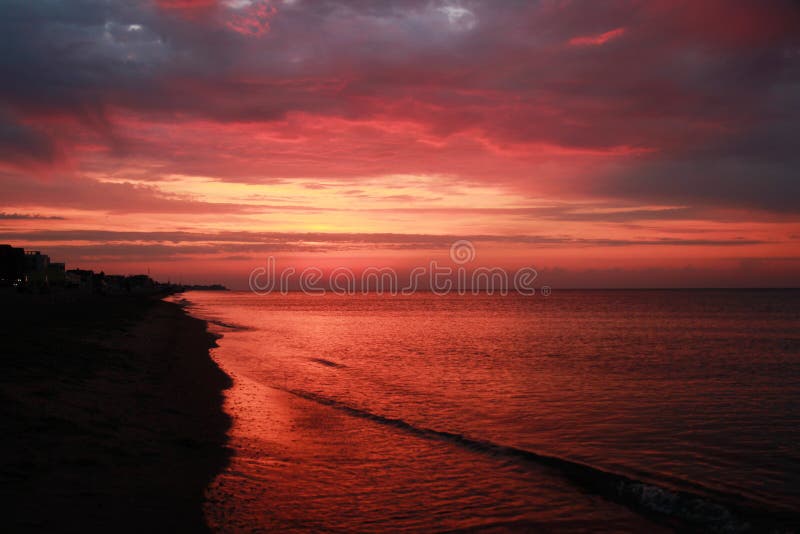 Dawn sun stock photo. Image of nice, summer, brown, nature - 50083216