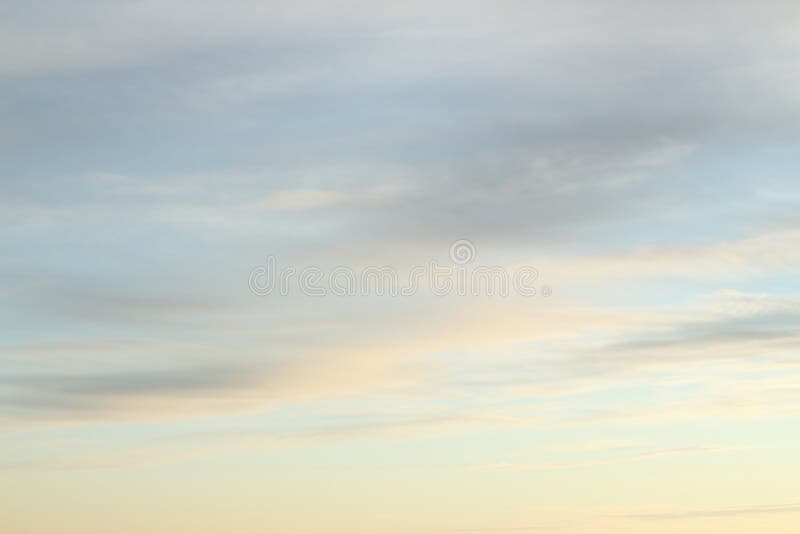 Dawn Sunset Pastel, Pink, Yellow Sky Stock Image - Image of fantasy ...