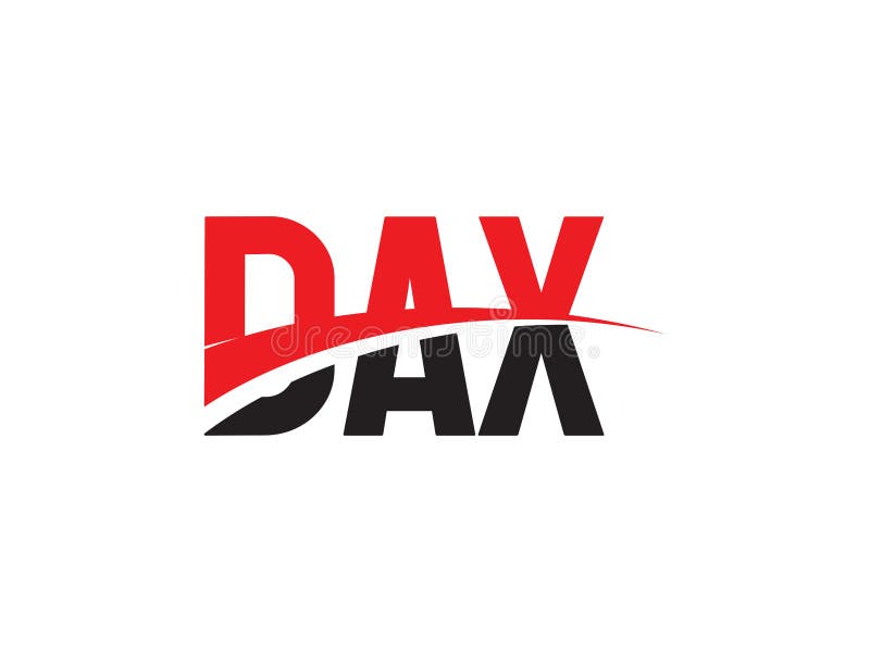 DAX Letter Initial Logo Design Vector Illustration Editorial Photo ...