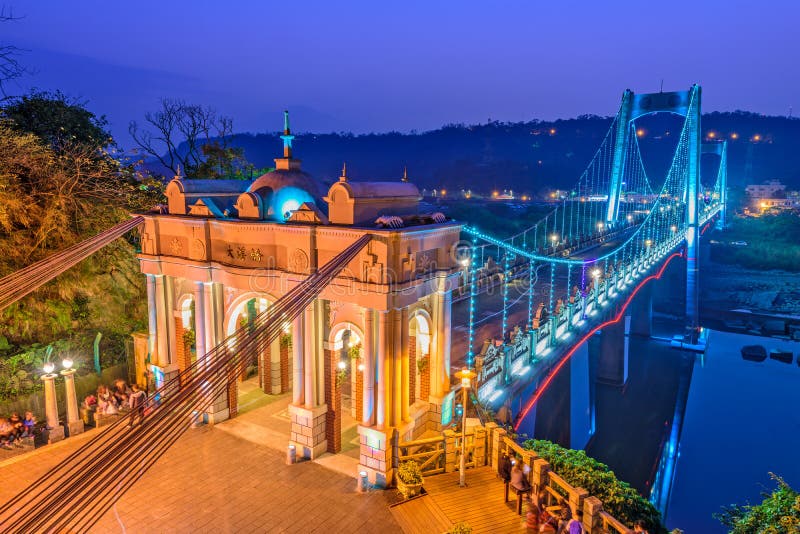 Daxi Bridge, Taiwan stock image. Image of ruian, scenic - 90984999