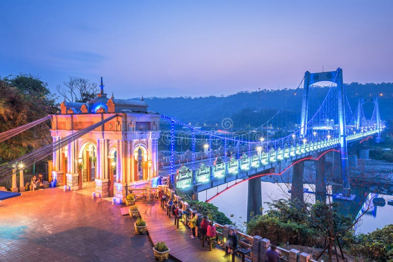 Daxi Bridge in Daxi, Taoyuan, Taiwan Stock Photo - Image of ruian ...