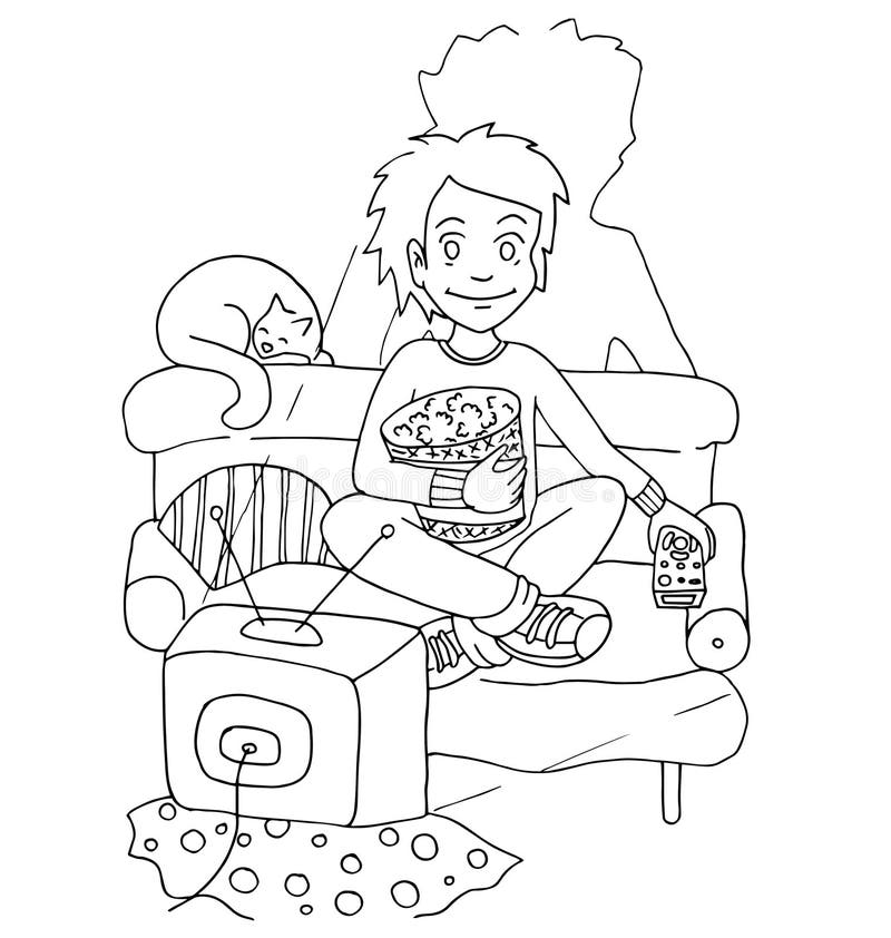 Routine Coloring Stock Illustrations – 140 Routine Coloring Stock ...