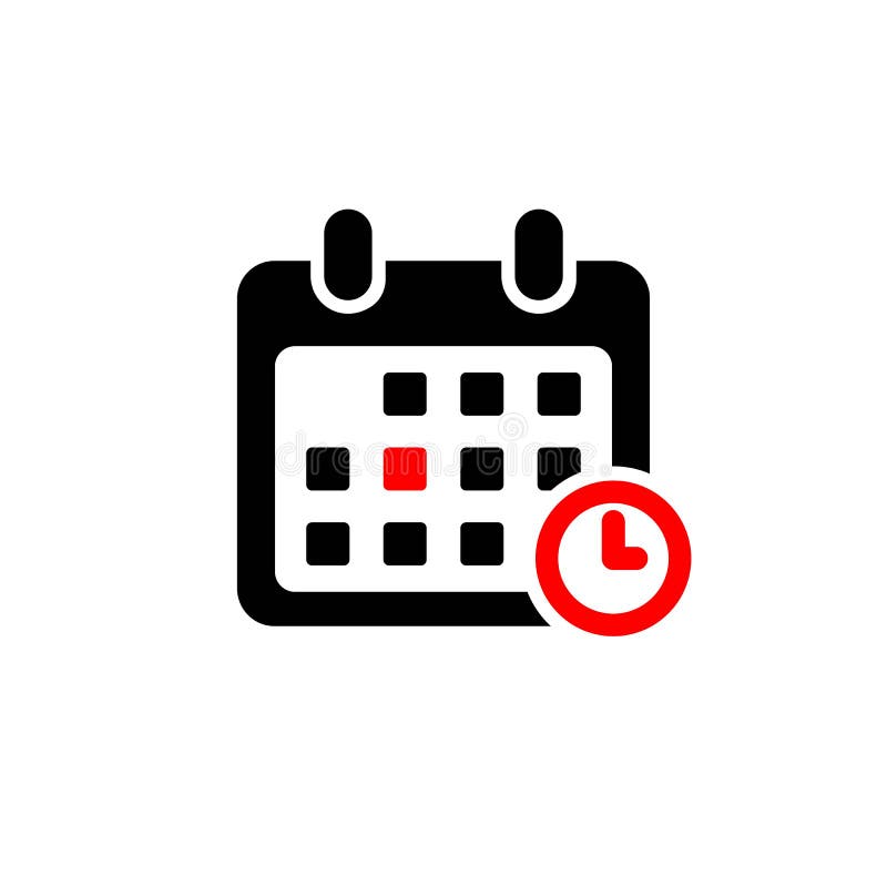 Day Calendar Icon Set. Business Plan. Time Management. Vector on ...