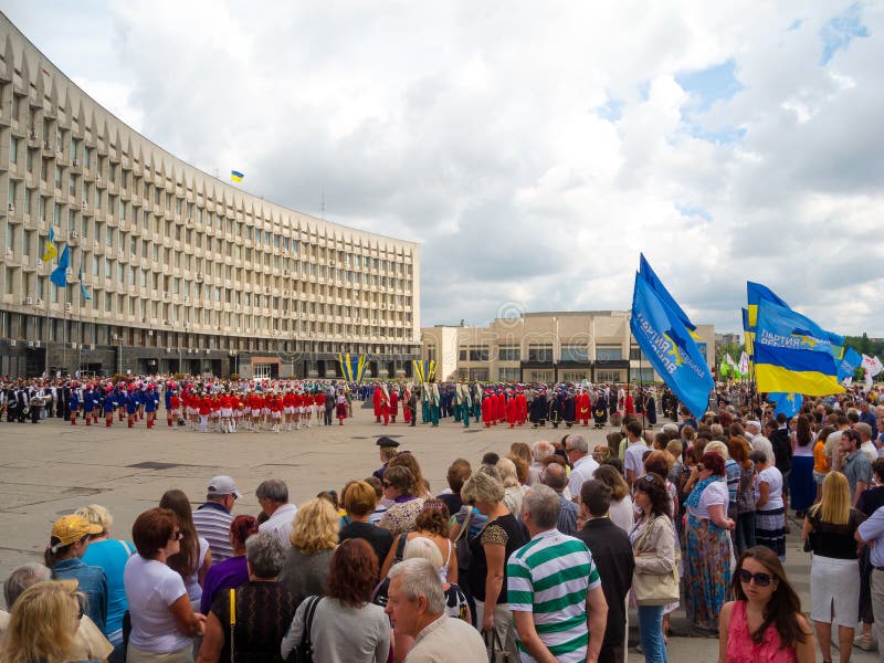 Constitution Day of Ukraine Editorial Photography - Image of celebrate ...
