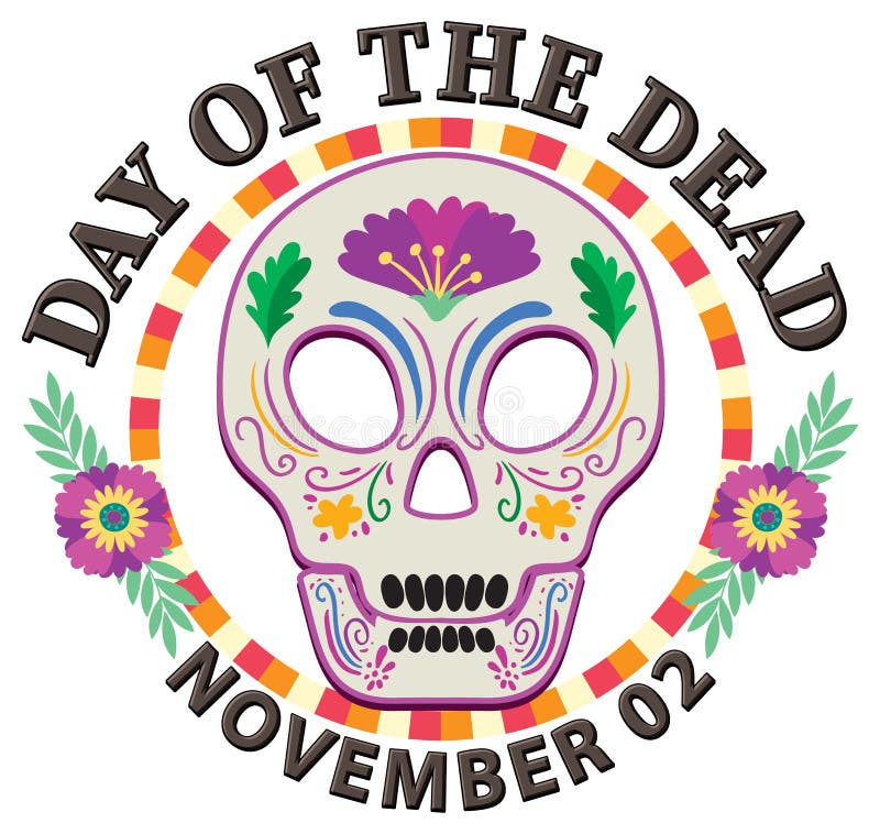 Day of the Dead Banner Design Stock Vector - Illustration of clipart ...