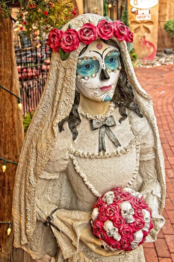Day of the Dead Bride stock photo. Image of ghostly - 101435036