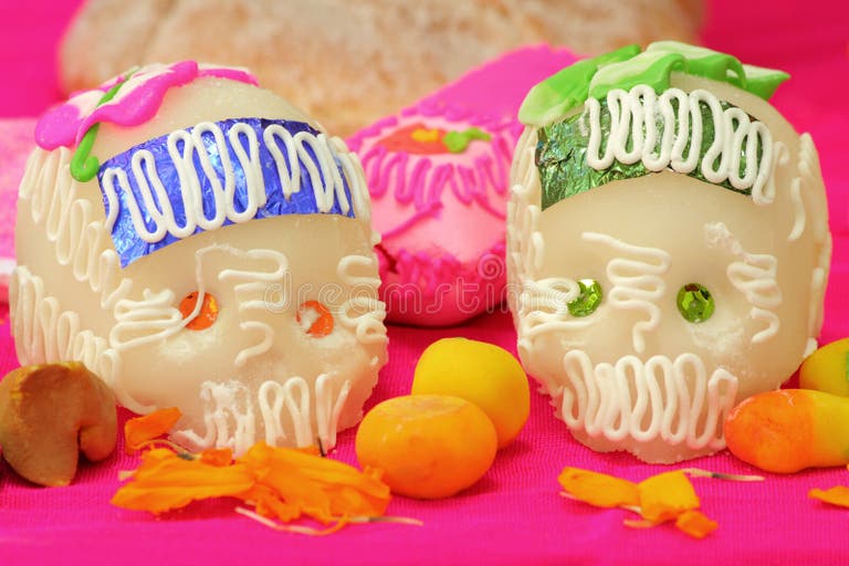 Day of the Dead Skulls stock image. Image of sugar, muertos - 16771079