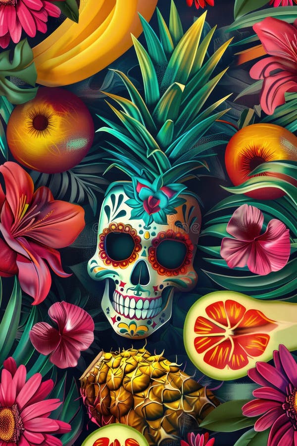 Day of the Dead Theme stock image. Image of dead, vibrant - 367111723